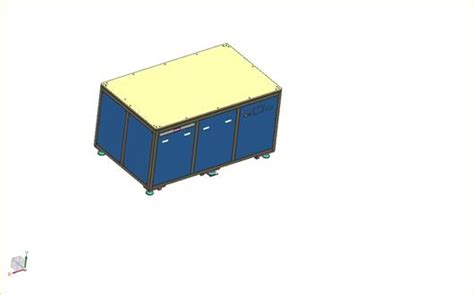 带推拉门标准机架3d模型下载 制造云
