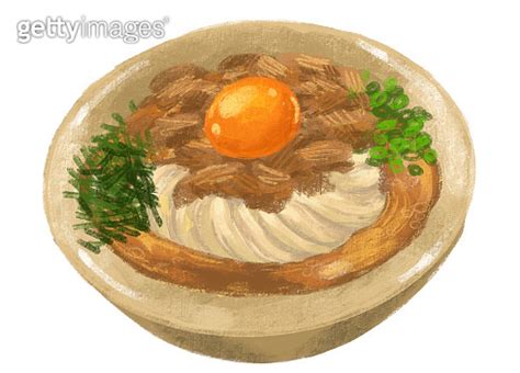 Udon Noodle Soup With Beef And Other Toppings Japanese Food