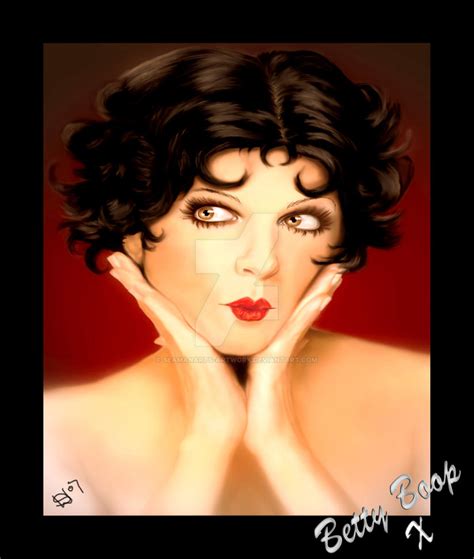 Betty Boop Realistic By Seamanarts Artwork On Deviantart