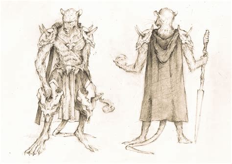 Rat King Drawing