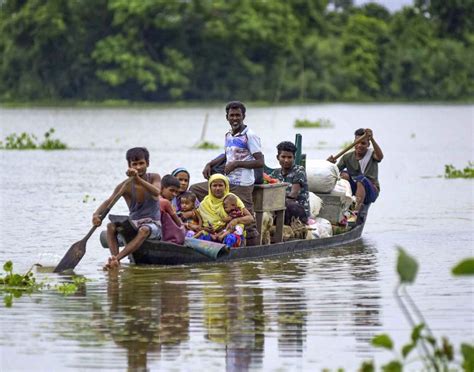 7 Dead Over 14 Lakh Affected In Assam Flood India News