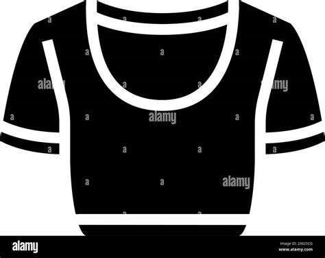 Trendy Crop Top Fashion Stock Vector Images Alamy