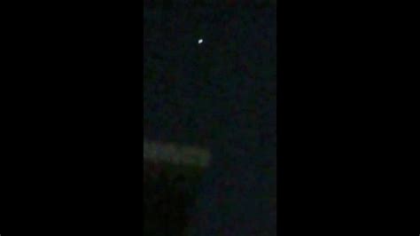 어두운 밤 하늘에 밝은 불빛 설마 Ufo Youtube