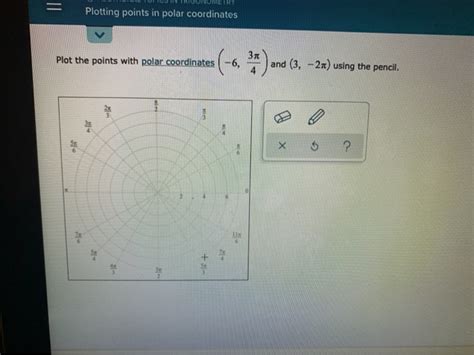 Solved Metry Plotting Points In Polar Coordinates 37 Plot
