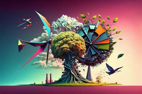 Premium Ai Image Generative Ai Sustainable Travel And Tourism Series