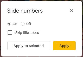 How To Add And Remove Slide Numbers In Google Slides OfficeBeginner