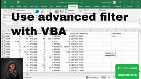 Barb Henderson On Linkedin Excel Advancedfilter Vba