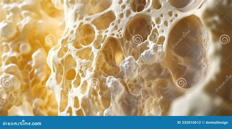 Understanding Bone Structure A Detailed Cross Section Illustrating The