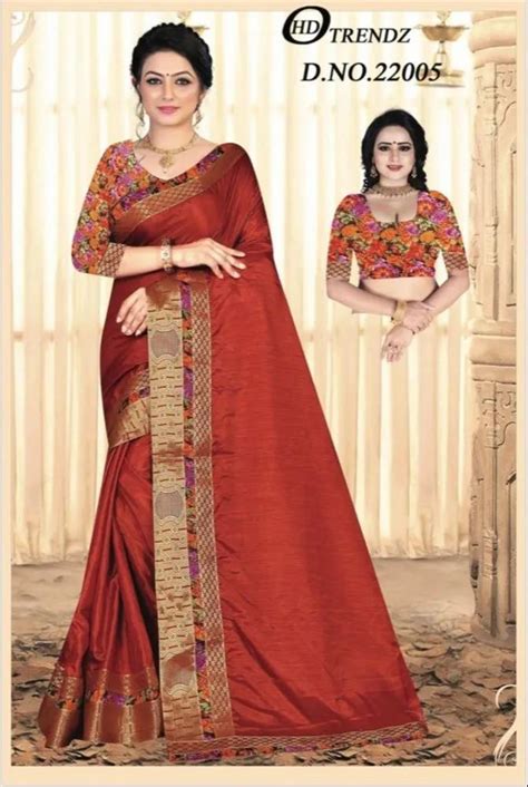 Sarees Below 500 6 M With Blouse Piece At ₹ 259 Piece In Surat Id