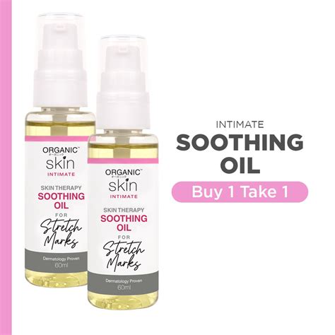 Organic Skin Japan Intimate Soothing Oil 60ml Stretch Marks Scar