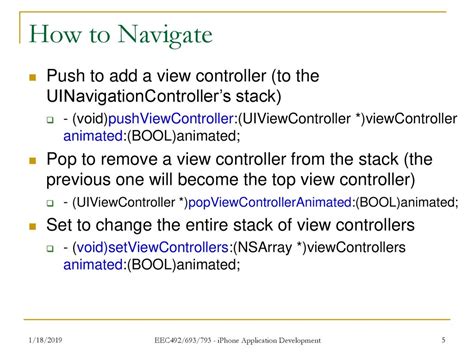 Eec 492693793 Iphone Application Development Ppt Download
