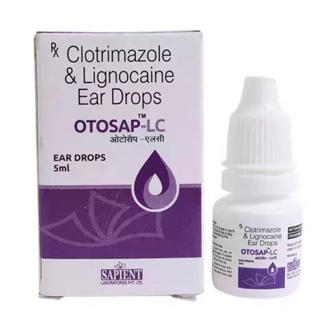 Otosap Lc Ear Drop Uses Price Dosage Side Effects Substitute Buy
