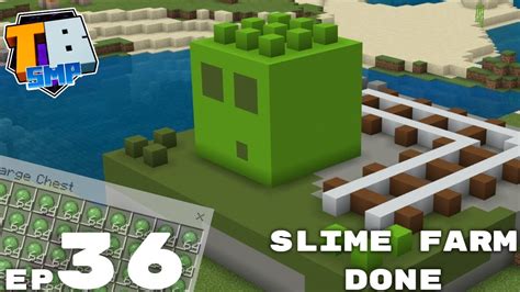 Simple Slime Farm Is Finished Truly Bedrock Season 2 Episode 36
