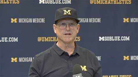 Suspended Jim Harbaugh Calls Wolverines Americas Team