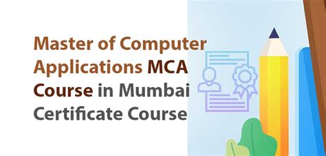 Master Of Computer Applications Mca Course In Mumbai Certificate Course Aditya Institute Of
