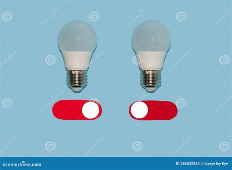 Energy Crisis Lack Of Electricity Light Bulb Does Not Turn On Off And Off Option Crisis