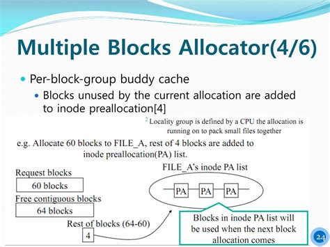 Ppt Ext4 Block And Inode Allocator Improvements Powerpoint