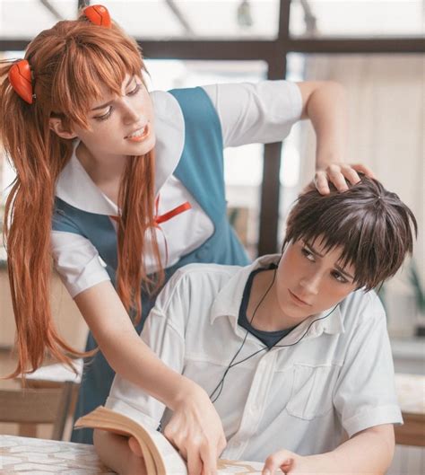 Evangelion Cosplayer Sorprende Con La Versión Colegiala De Asuka