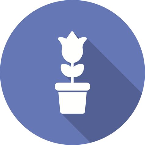 Tulip Vector Icon 19996195 Vector Art At Vecteezy