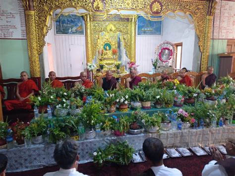 ဂန့်ဂေါမြို့ မြို့မရပ်ကွက်တွင် ၈၀ ကြိမ်မြောက် နှစ်ဆန်းကာလ သံဃာ့ဒါန ဆွမ်းလောင်းလှူ