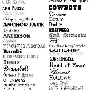 Cursive Custom Text Vinyl Decal Sticker Script Personalized Lettering Fancy Etsy