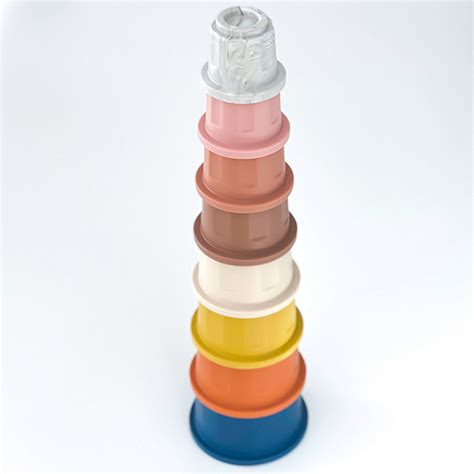 Copos de silicone empilháveis Quesitas