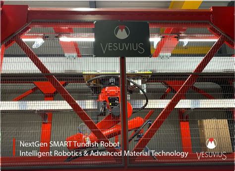 Next Gen Smart Tundish Robot Intelligent Robotics And Advanced Material