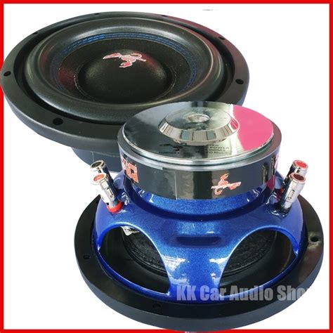 2 ดอก ลำโพงรถยนต์ ซับเบส ขนาด 8 นิ้ว S 800w ว้อยคู่ ลำโพง8นิ้ว ลำโพง