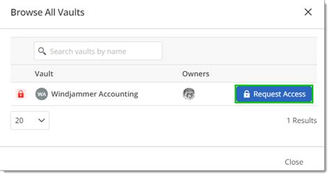 Request Vault Access In Devolutions Hub Business Devolutions