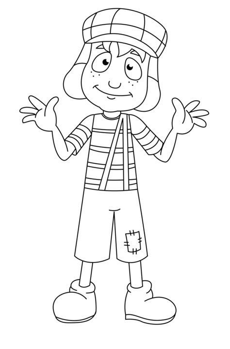 Desenhos De Chaves Para Imprimir E Colorir