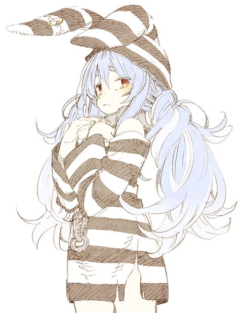 The Big Imageboard Tbib 1girl Abara Heiki Animal Ears Bangs Blue