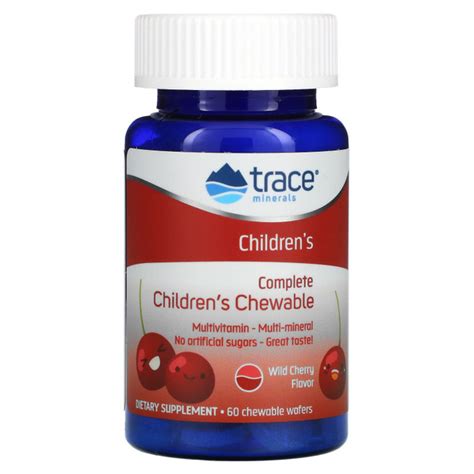 Trace Minerals Витамины для детей и подростков, мультивитамины ...