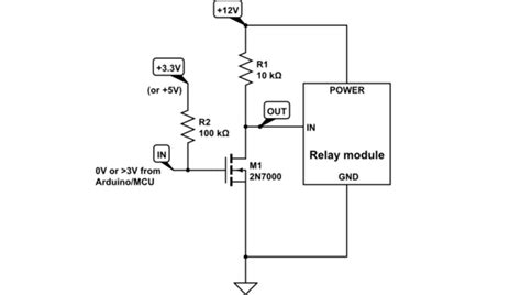 Switches How Can I Make A Switch Using A MOSFET To Control An Input Signal Electrical