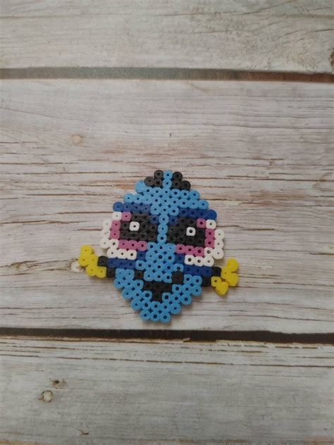Baby Dory Finding Dory Pixar Perler Bead Magnet Etsy