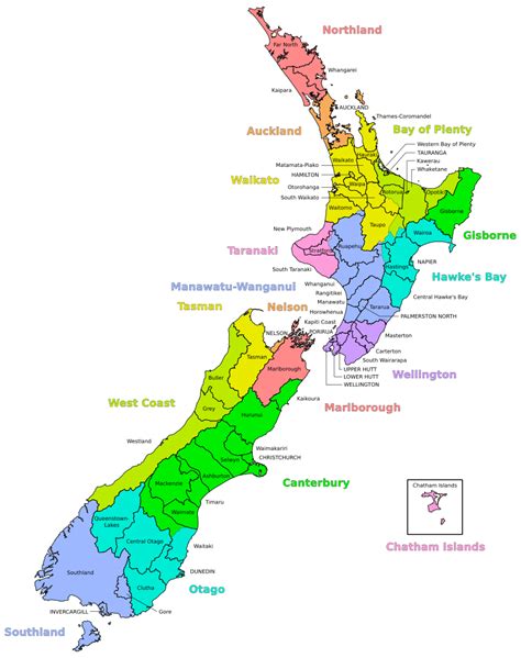 New Zealand Map Large Detailed Maps Of New Zealand NZ