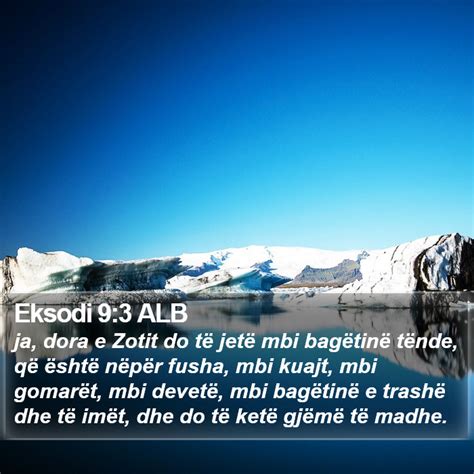 Eksodi ALB ja dora e Zotit do të jetë mbi bagëtinë