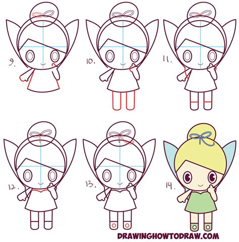 Tinkerbell Drawing Tutorial