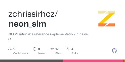 github zchrissirhcz neon sim neon intrinsics reference