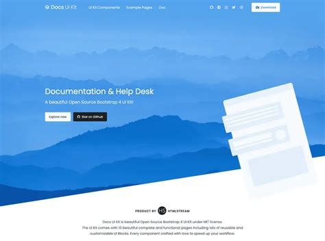 Docs UI Kit By Htmlstreamofficial A Undefined Template Built At