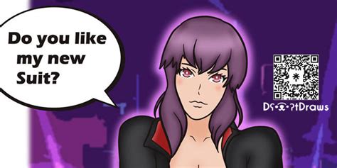 Ghost In The Shell Motoko New Suit By Daatdraws On Deviantart
