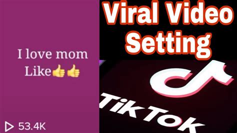 Tiktok Par Video Kaise Viral Kare How To Viral Tiktok Videos Youtube
