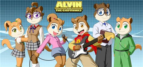 Alvin And The Chipmunks Anime Style Anime Fanon Fandom