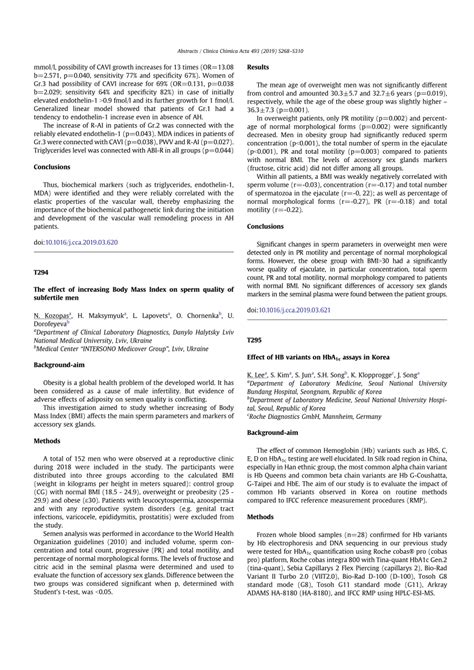 PDF The Effect Of Increasing Body Mass Index On Sperm Quality Of Subfertile Men