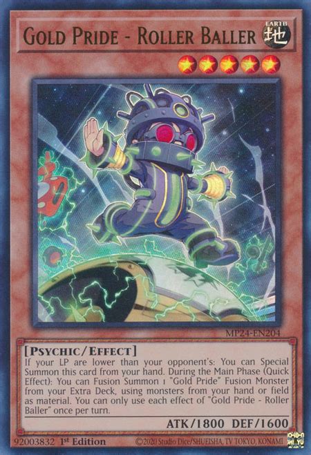 Gold Pride Roller Baller Yugipedia