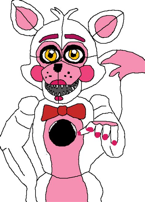 Pixilart Ft Foxy Or Lolbit Base By W4k3up