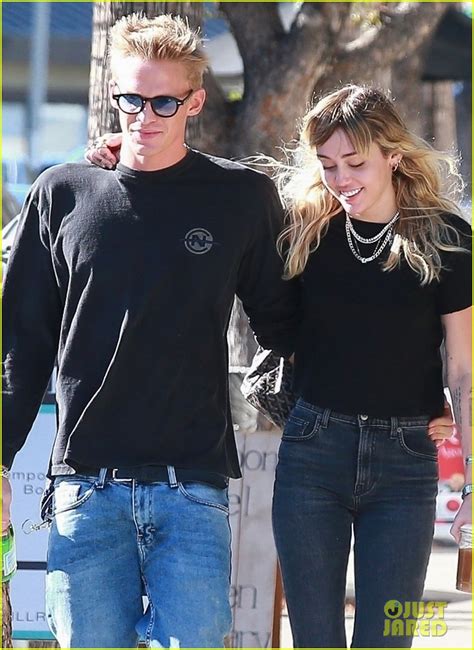 Miley Cyrus And Cody Simpson Couple Up For Afternoon Lunch Date Photo