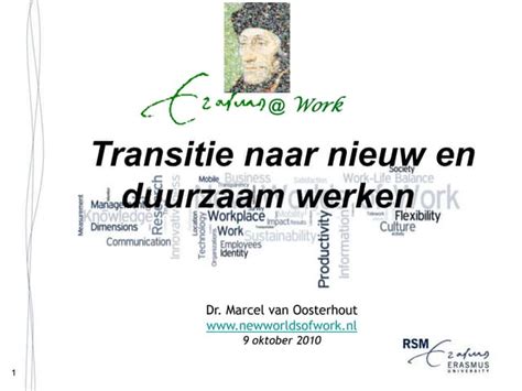 Transitie Naar Nieuw En Duurzaam Werken Ppt