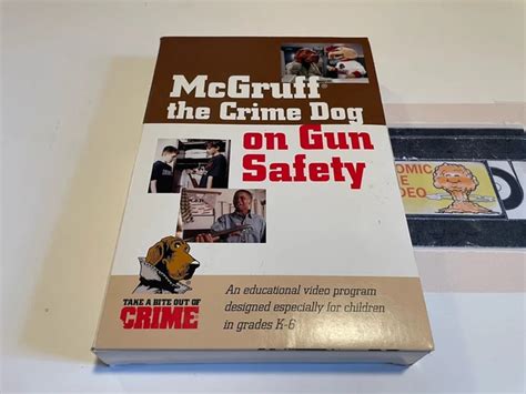 Mcgruff The Crime Dog On Gun Safety Vhs Super Rare Great Shape £3027