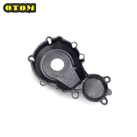 Otom 2016 2023 Motorcycle Ignition Cover Guard Carbon Fiber Engine