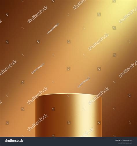 럭셔리 3d 프리젠 테이션 추상 골든 스톡 일러스트 2465542933 Shutterstock